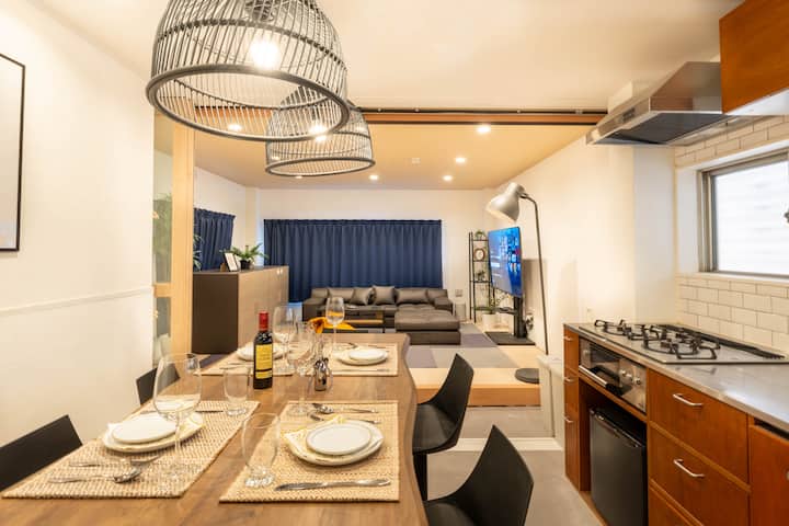 【響】東京タワー至近!芝公園駅3分!69㎡スタイリッシュなデザイナーズルーム!大人の隠れ家 - Ginza