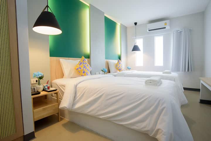 Deluxe Twins 4 Min From Skytrain - Min Buri