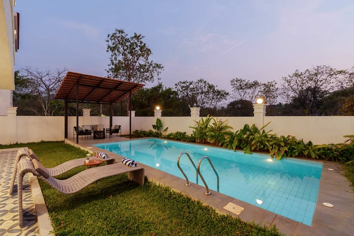 Casa Ti Amo 4bhk Villa+pvt Pool+lawn@siolim Goa - Goa