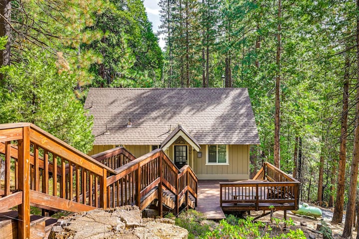 Cozy Updated Cold Springs Cabin W/ Wi-fi & Ac! - Pinecrest, CA