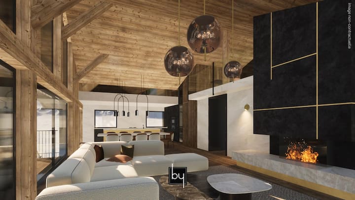 Luxueux Chalet Avec Spa, Sauna - 10-12 Personnes - Chamonix