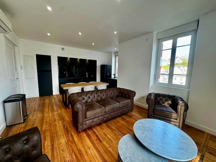 Appartement Avec Sa Terrasse & Vue Imprenable - Lourdes