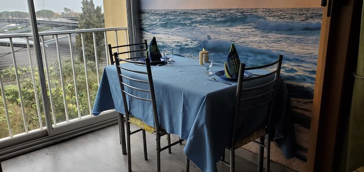 Beachfront Studio - Agde