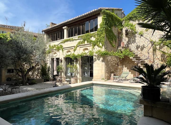 Maison D'hôtes : "Le Patio De Collias » - Collias