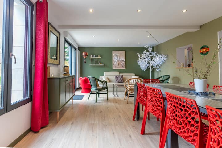 " La Maison De Papy L'ours" Familiale - Climatisée - Montrichard