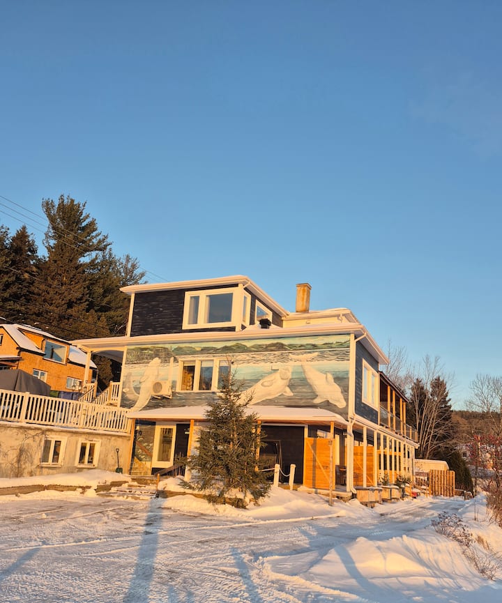 Suite 4 Gîte Flèche Du Fjord Saguenay Monts Valin - Saguenay