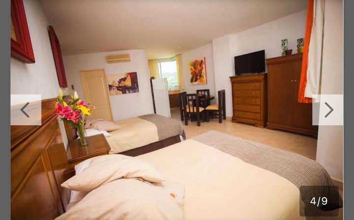 Estudio Doble, Vista A La Calle - Bucerías