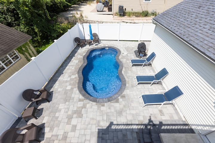 Bay Block Home W Heated Saltwater Pool Now Open! - Cape May, NJ