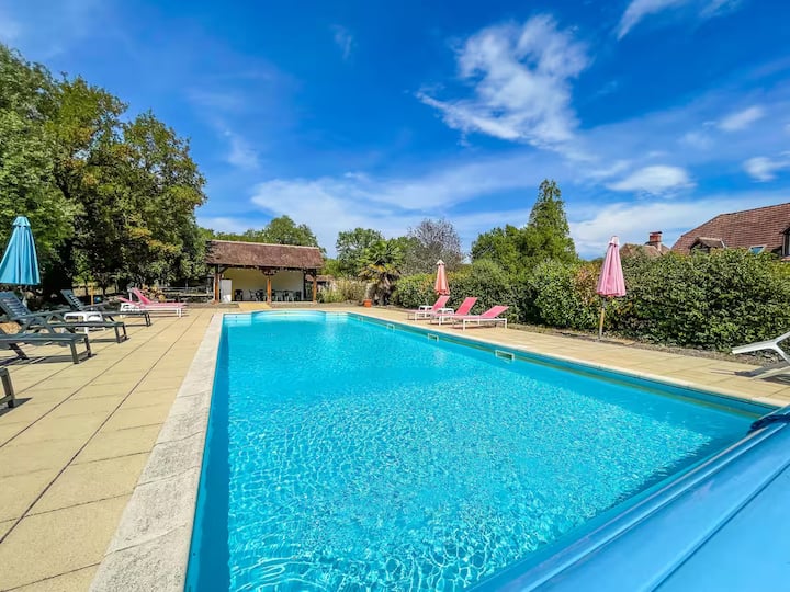 Gite La Vigne, Avec Piscine & Jacuzzi-15 Pers - Rocamadour