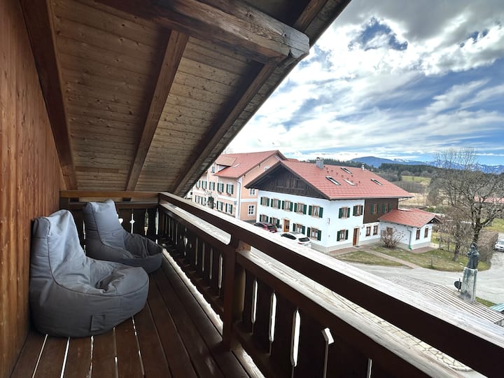 Stilvoll Erholen Mit Bergblick - Bad Bayersoien