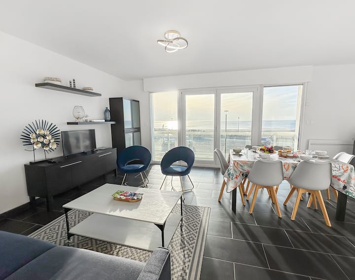 L'amphitrite - Vue Mer Et Proche Du Centre-ville - Stella Plage