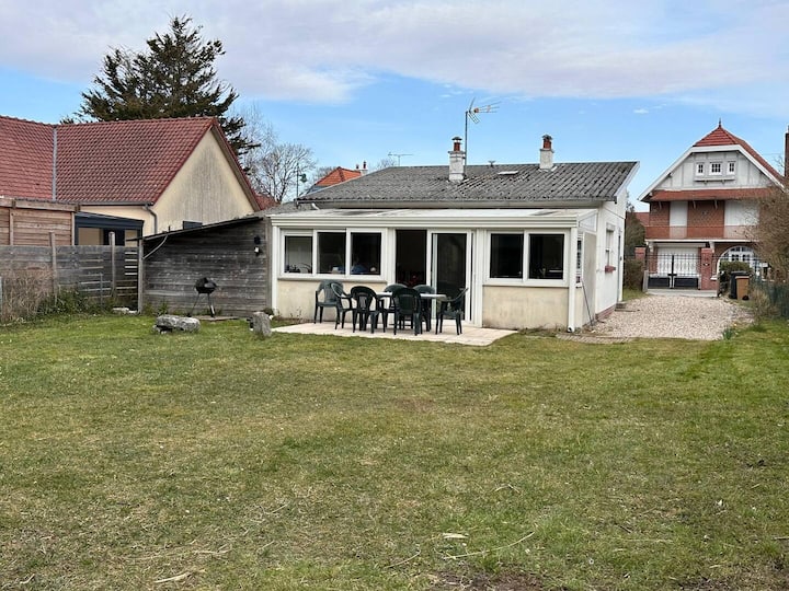 Maison Familiale Avec Jardin - Quend Plage