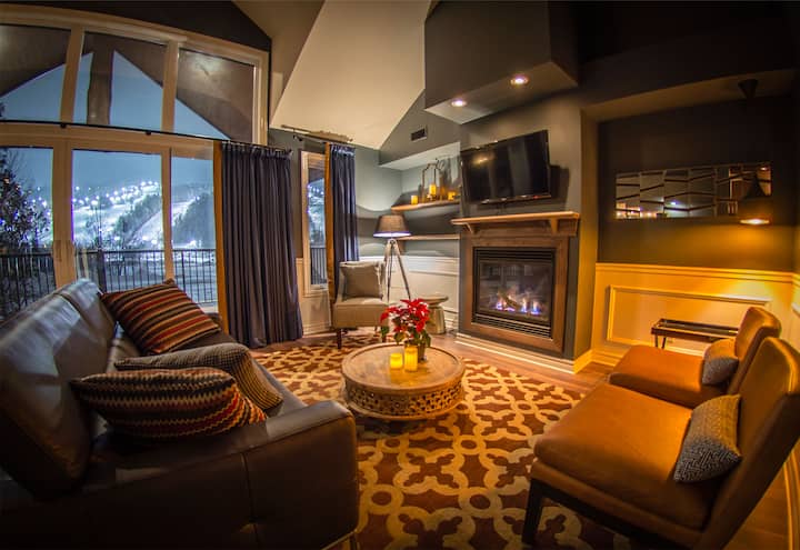 Spacieux Condo 3 Chambres - Ski In Ski Out St Sau! - Saint-Sauveur