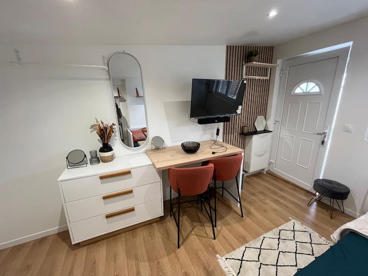 Studio Indépendant, Cosy, éQuipé - Ronchin