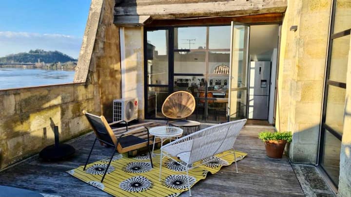Appartement Terrasse Et Spa - Libourne
