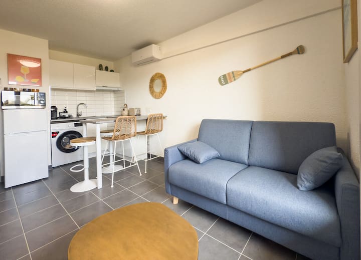 Le Cosy, T2 Cabine Neuf - La Londe-les-Maures