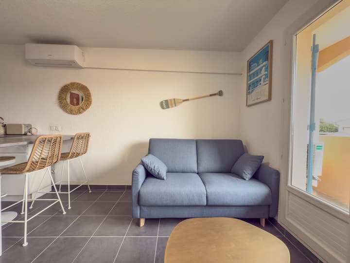 Le Cosy, T2 Cabine Neuf - La Londe-les-Maures