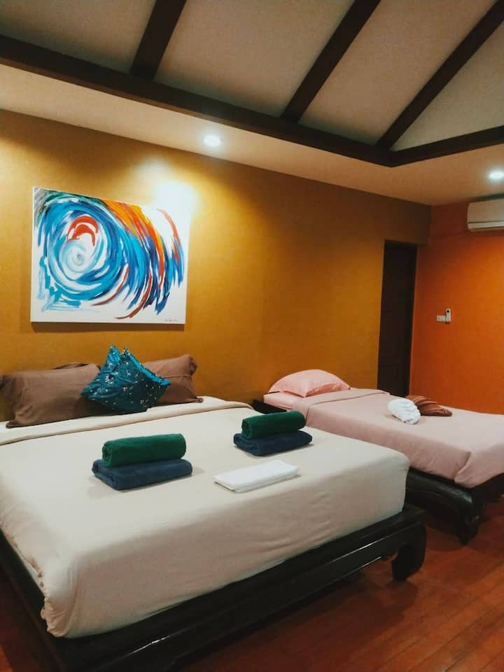 Family Double Room With Pool View Rm#5 - Khao Lak