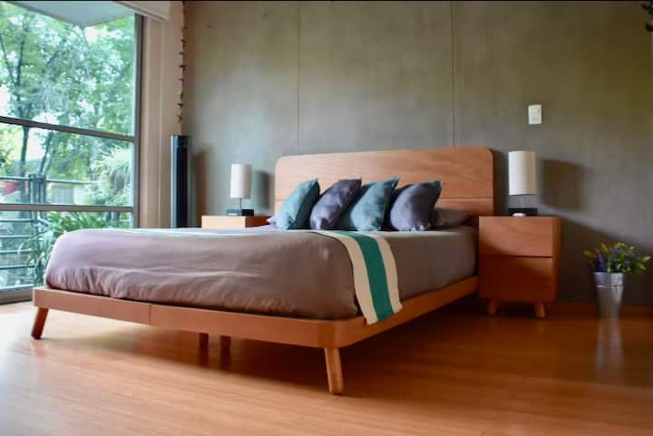 Loft "Trendy" Una Calle Roma-condesa/eleva/parking - Baja California