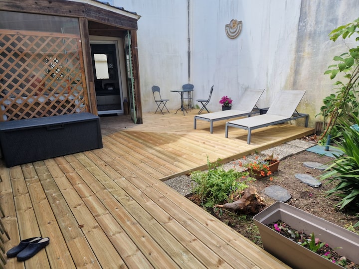 T3 Hypercentre Terrasse Jardin - Concarneau