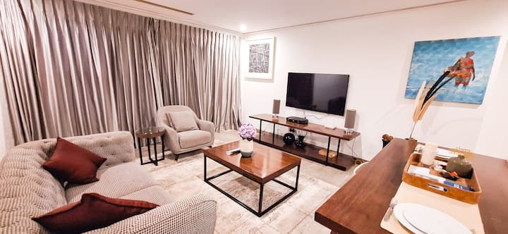 Beaufort 1bdr/view/gym/pool/resto/airport 10mins - Accra