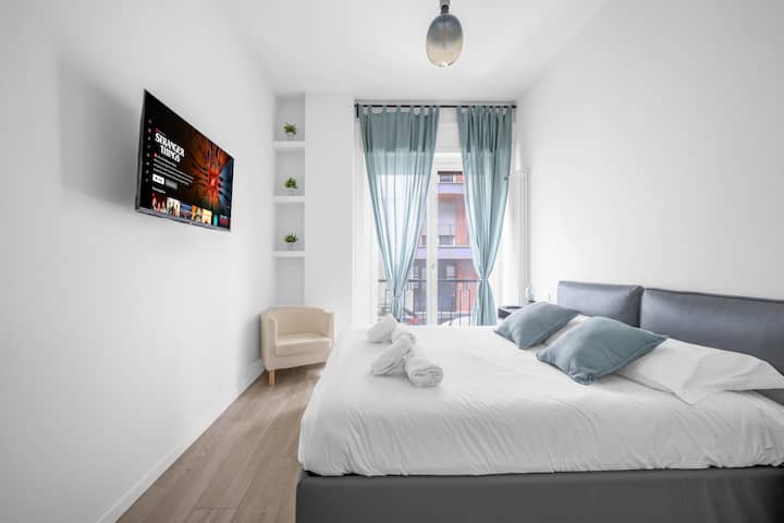 Two-room Apartment Near Tram 2, Smart Tv And Wifi - Milan