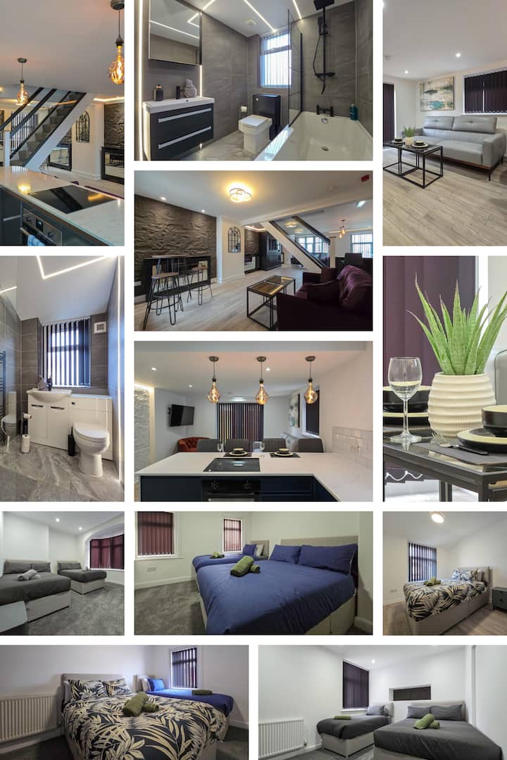 Luxury Seaside Apartments - Sleeping 19 - Blackpool