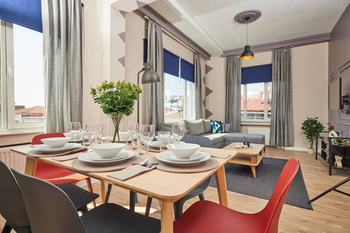 Charming 2br 2ac Near Metro - Estambul