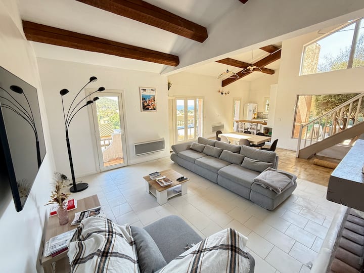 Superbe Villa Vue Mer • Jacuzzi • Pétanque - Carqueiranne