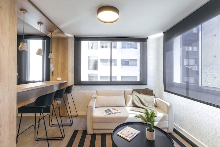 Exclusivo Apartamento En Pocitos 1 Dormitorio - Montevideo