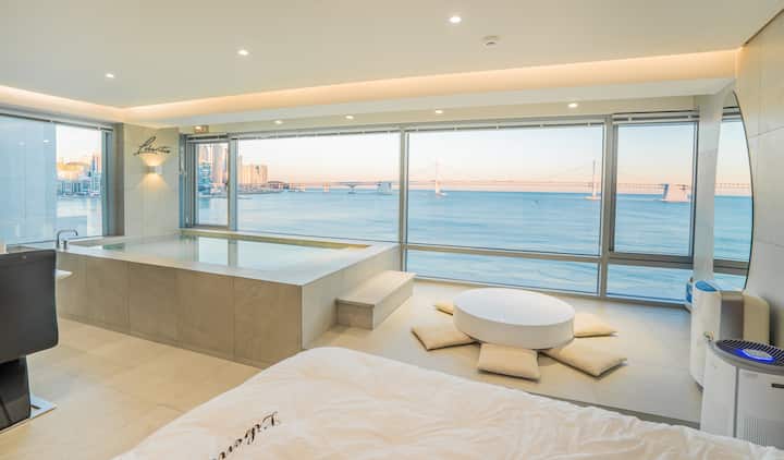 Pool Villa 광안대교 파노라마 뷰,광안리해변 앞, No7 - Busan