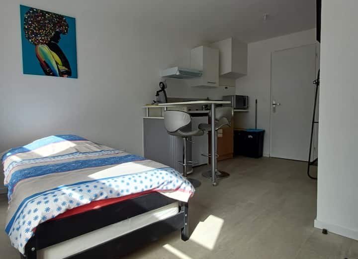 Studio-cosy 14 Centre Village - Grande-Synthe