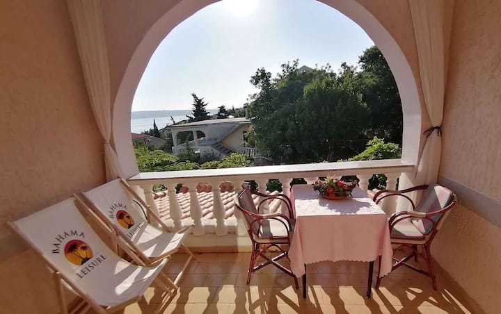 Vera Novi 5 App Studio With Balcony - Selce
