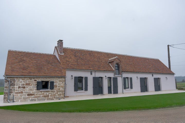 Villa Au Petit Monbarts- 1h30 De Paris - Courtenay