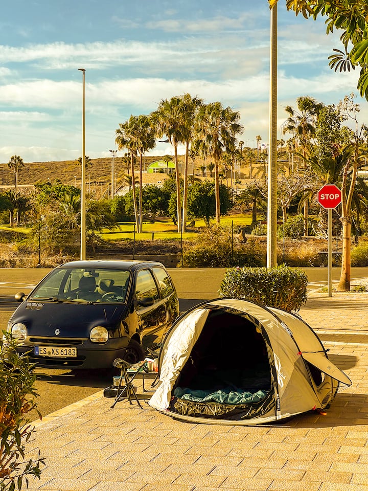 Twingo With Tent | Camping - Tenerife