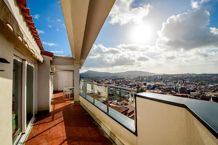 Apartamento Luminoso En Vigo Con Panorama De Ría - Vigo