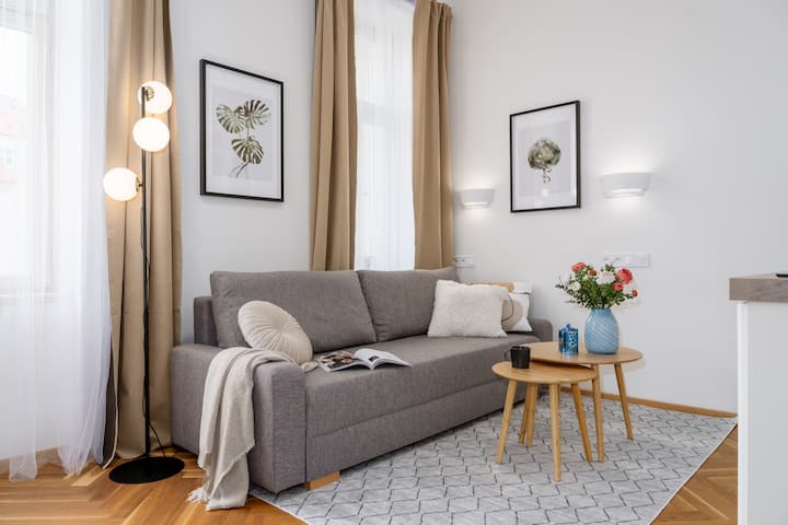 Fully Equipped Studio Near Wenceslas Sq W/ Netflix - Praga
