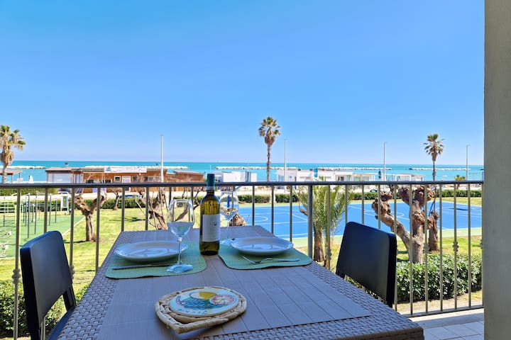 [Fronte Mare] 6 Posti Wi-fi A/c Parco - Porto Sant'Elpidio