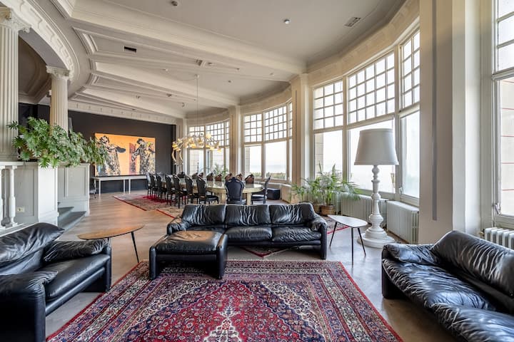 Logement Unique De 7 Chambres Vue Mer à Westende - Koksijde