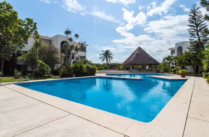 3br Depto Zona Hotelera, Piscina, A/c, Wifi - Cancún