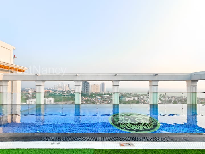 Rare 1br Empire Tower-jomtien Beach|gym|sauna|pool - Pattaya City