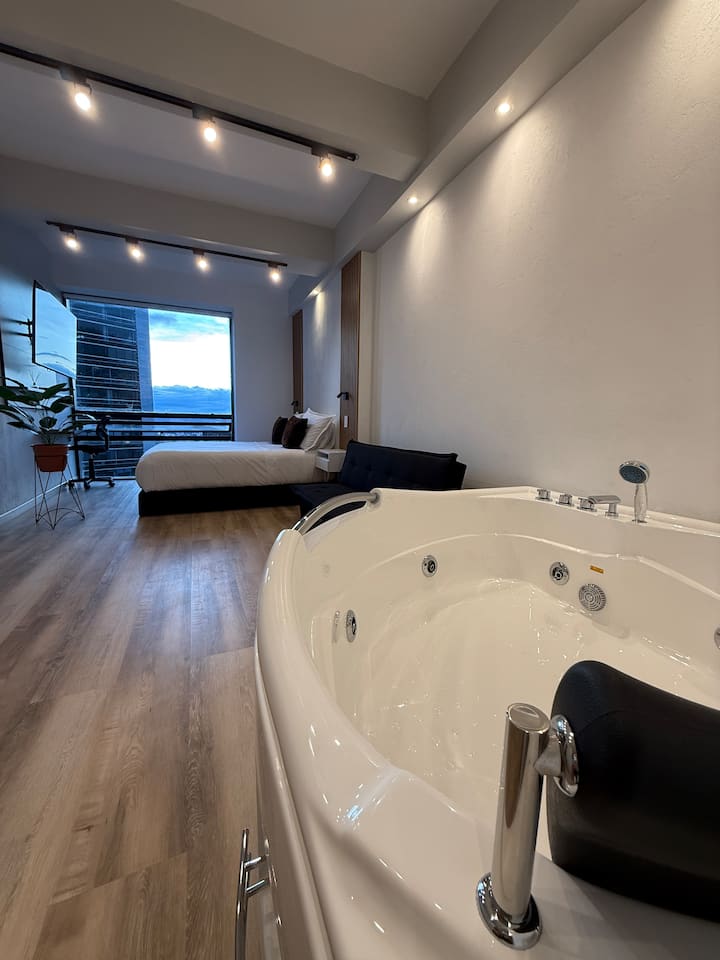 Luxuryloft In Bogotá Private Jacuzzi|gym|coworking - Bogota