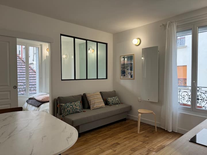 2 Pièces - Dans Un Cadre Bucolique à Jourdain - Paris