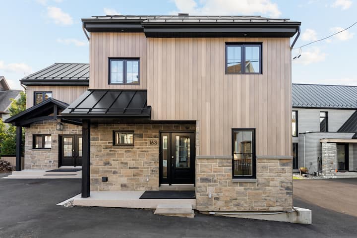 Coin De Paradis Avec Spa Ski Vélo In/out - Bromont