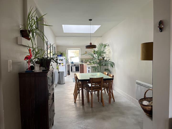 Appartement Avec Jardin - 福雷