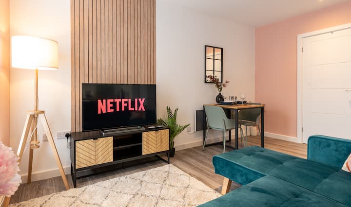 Comfy 1 Bed Flat | Wifi | Town Center - Harrogate