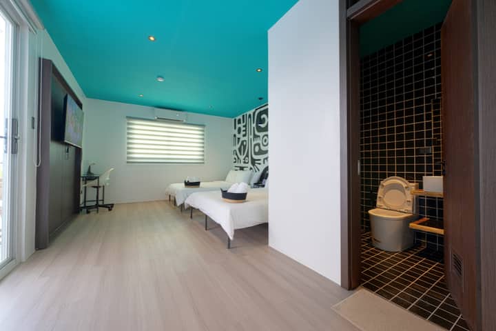 Premium Room 1 At Kadangyan By 3bu Hostel - San Fernando