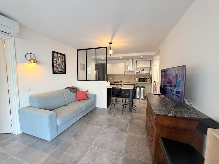 Spacieux 3 Pièces Gambetta, Proche Tramway/plages - ibis Nice Centre Gare