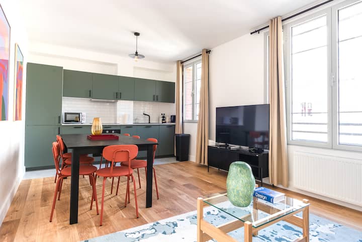 Très Bel Appartement - 6 Pers - Bien Situé - Calme - Paris