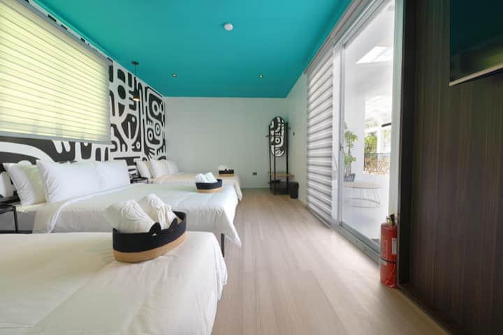 Premium Room 2 At Kadangyan By 3bu Hostel - San Fernando